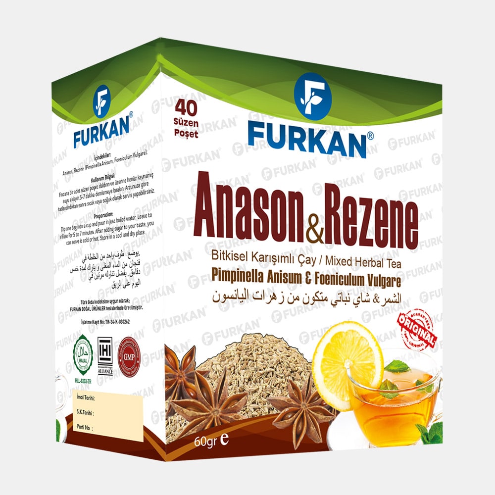 Furkan Anason&Rezene Bitki Çayı 40 Lı – Furkan Doğal Ürünler